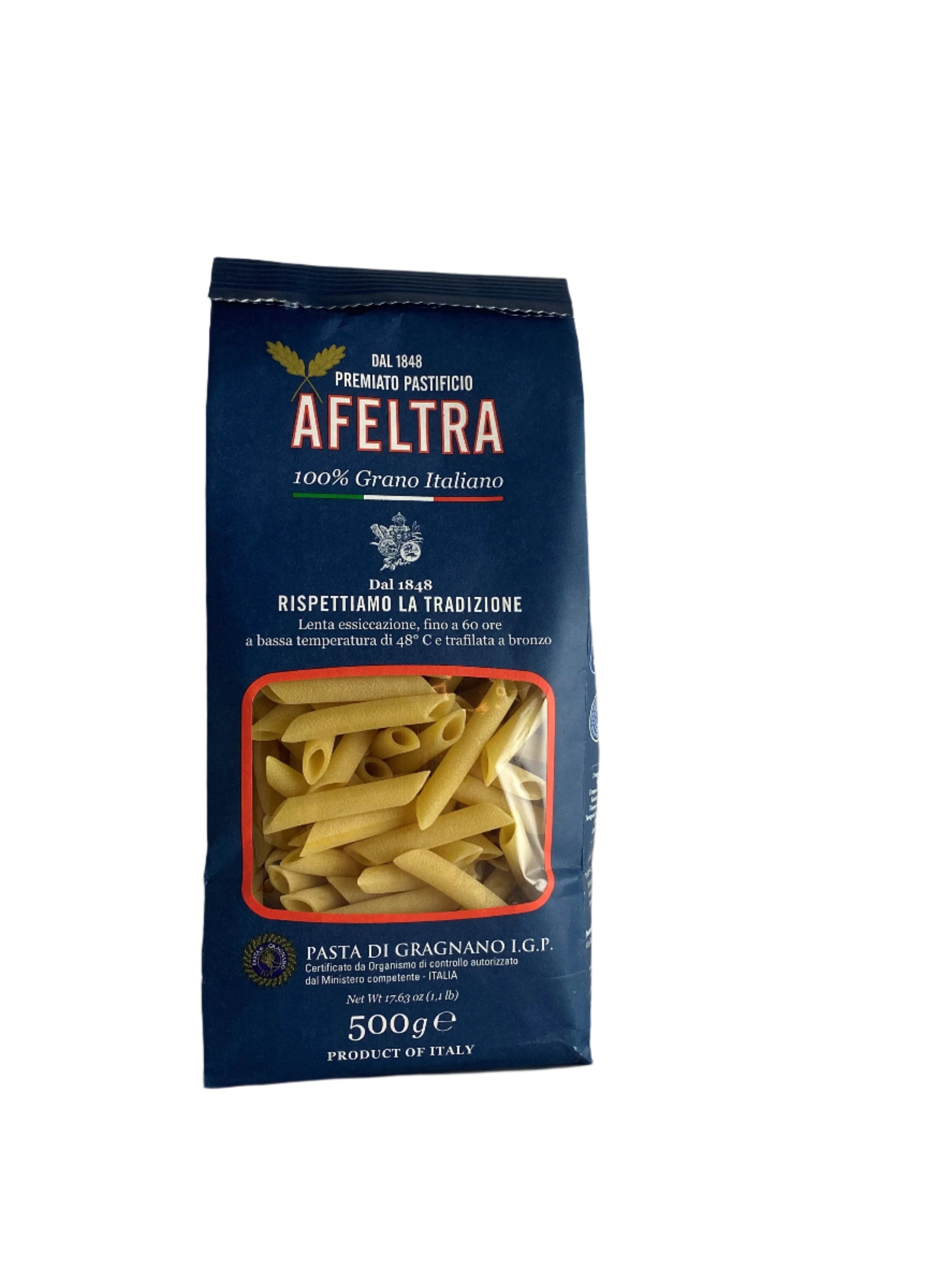 Afeltra Penne Liscia 500g x 12 – Boccaccio Cellars